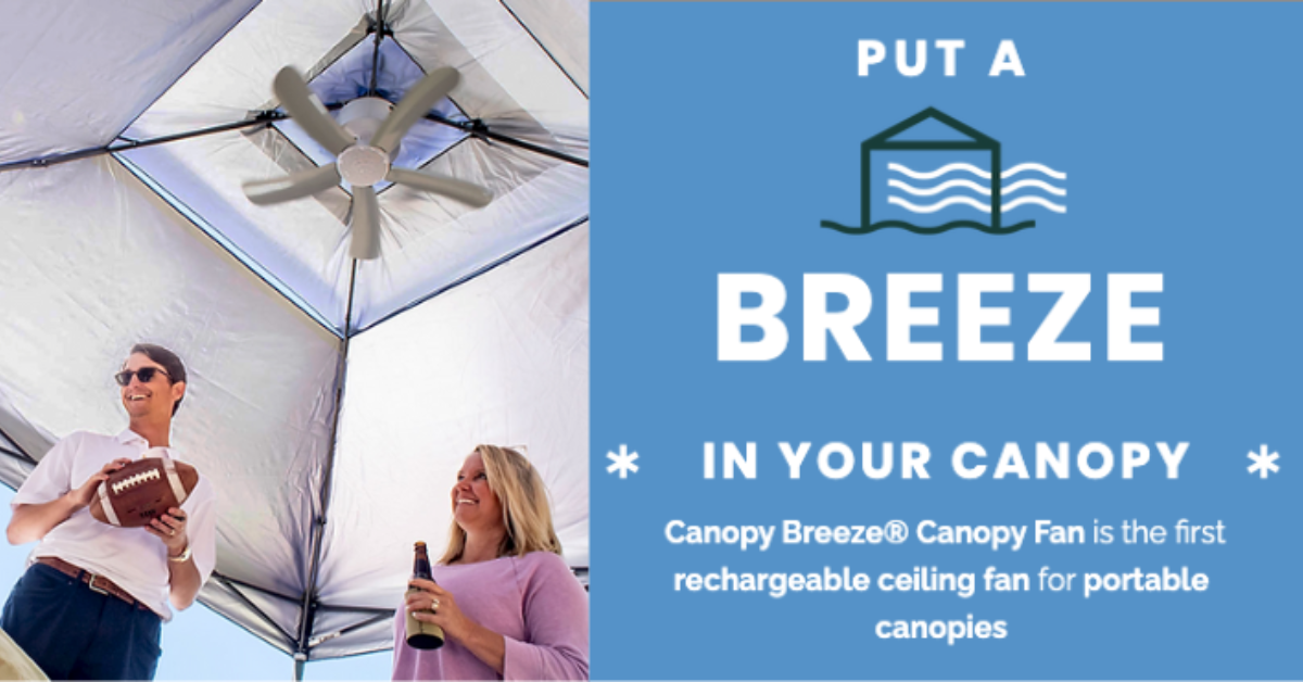 Canopy Breeze® Canopy Fans: Portable Outdoor Ceiling Fans – CanopyFan.com